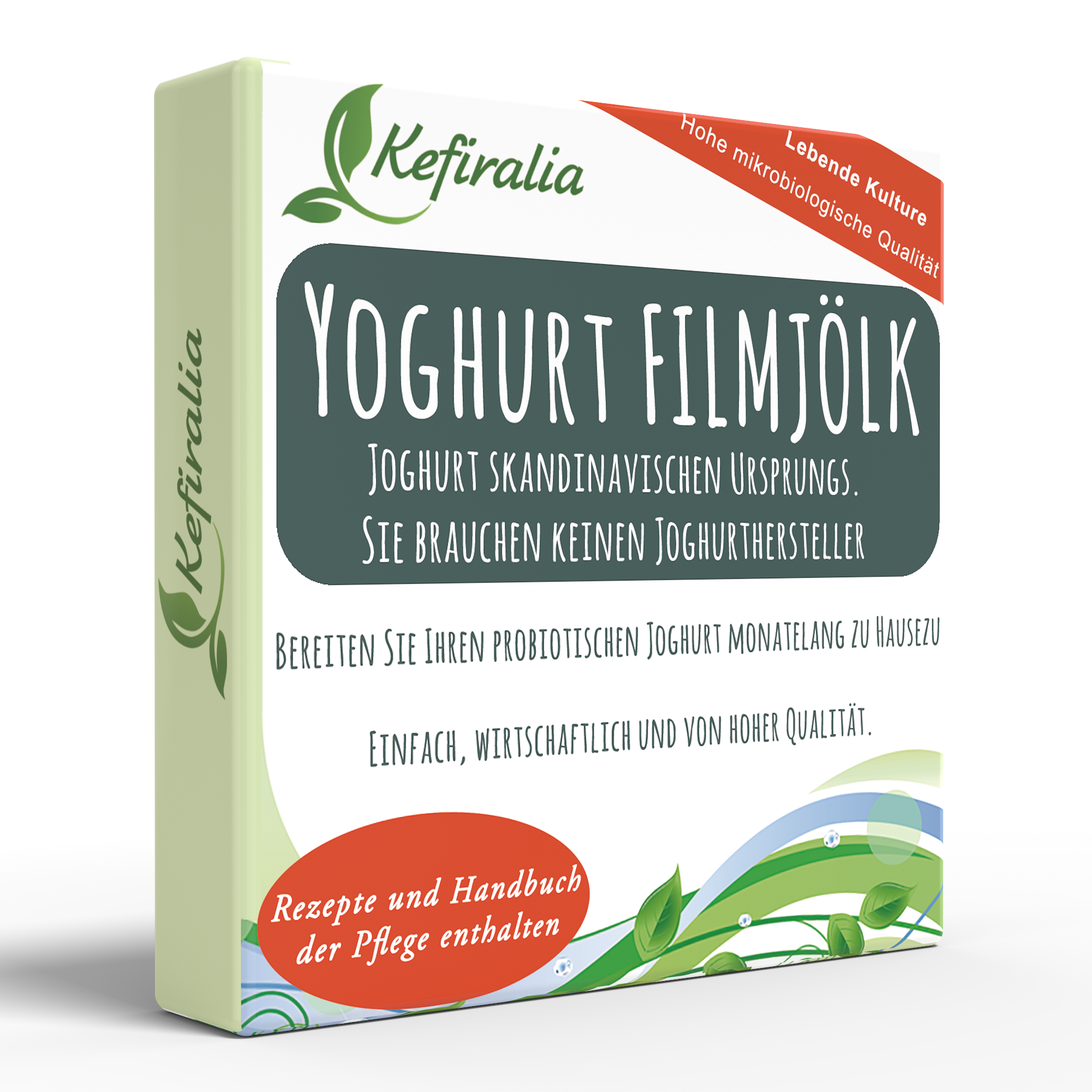 Filmjölk-Joghurt, traditionelles Ferment | Kefiralia